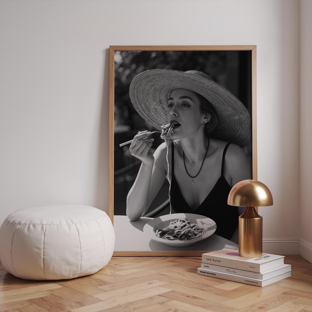 Culinary Elegance in the Sun Artwork Printable Wall Art Digital ...