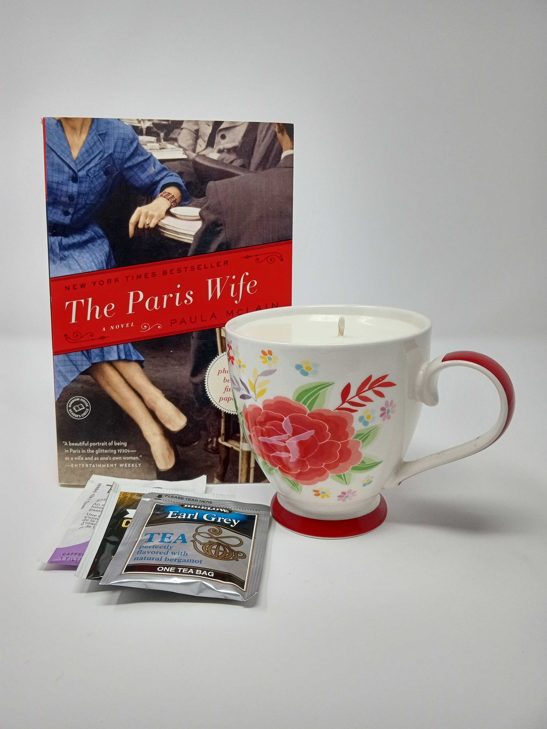 Handcrafted Tea Cup Candle & Book Box - Charming Mother's Day Gift ...