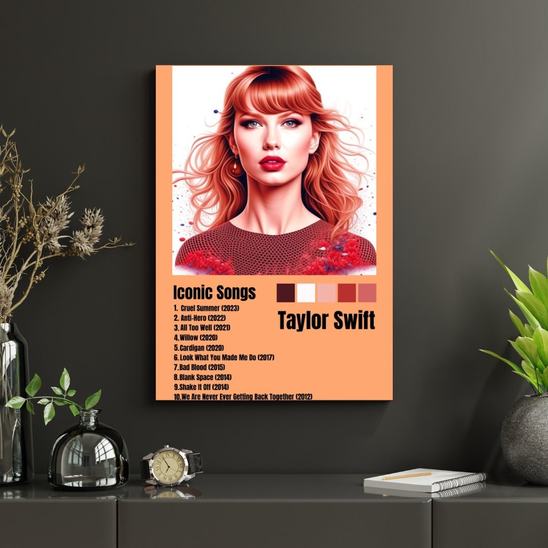 Taylor Swift Svg Taylor Swift Poster Album Cover Poster Taylor Swift