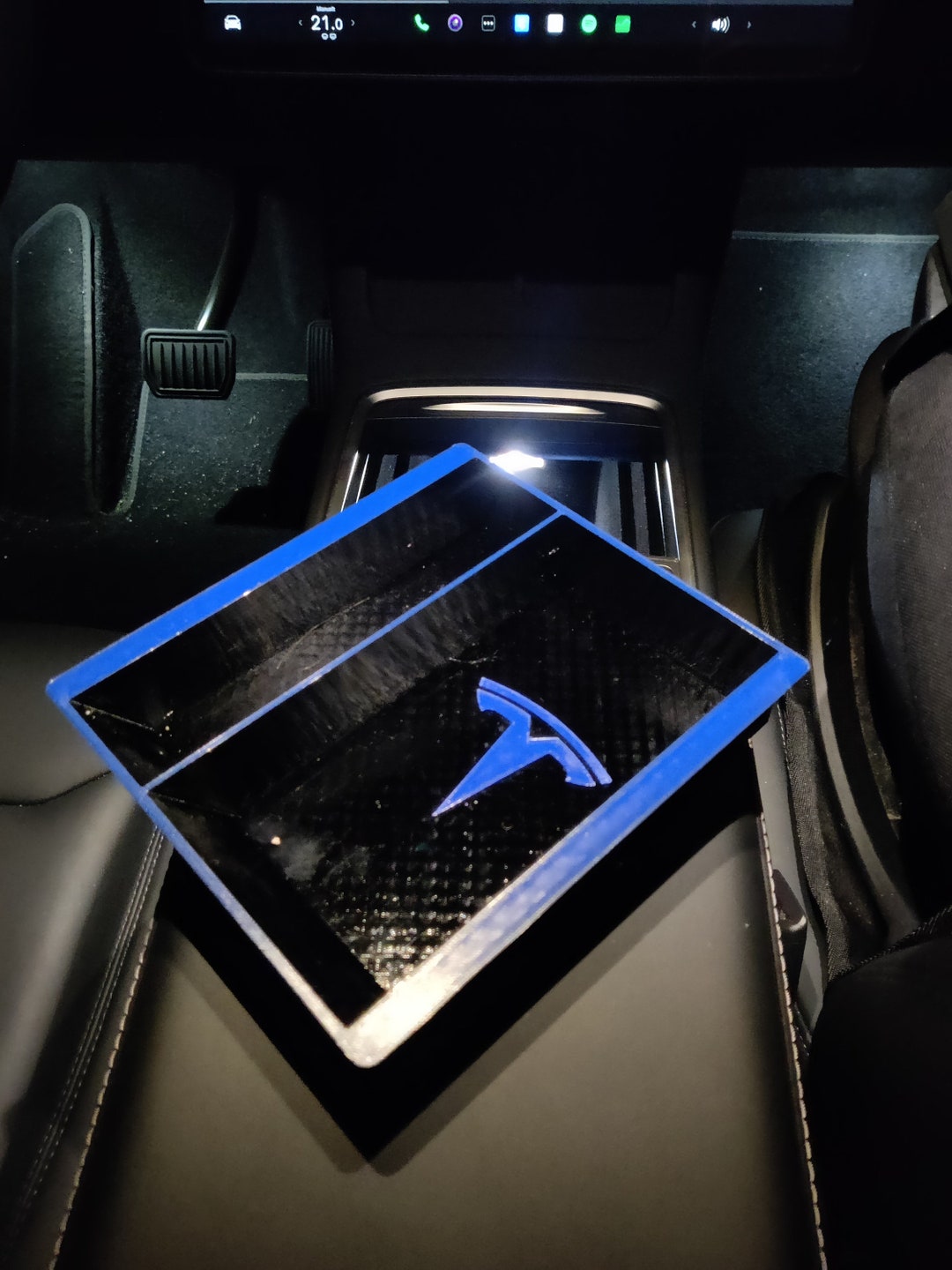 Tesla Model 3/Y Center Console Tray 2021 - Etsy