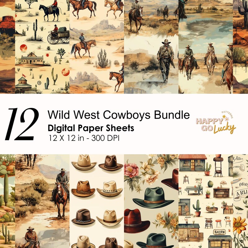 Cowboys Pattern - Etsy