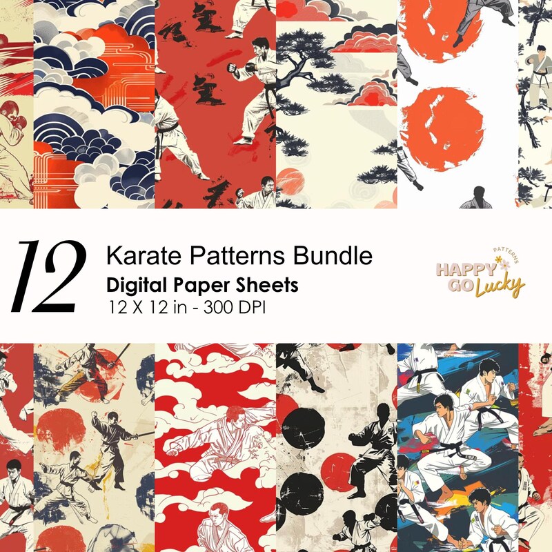 Martial Arts Pattern - Etsy
