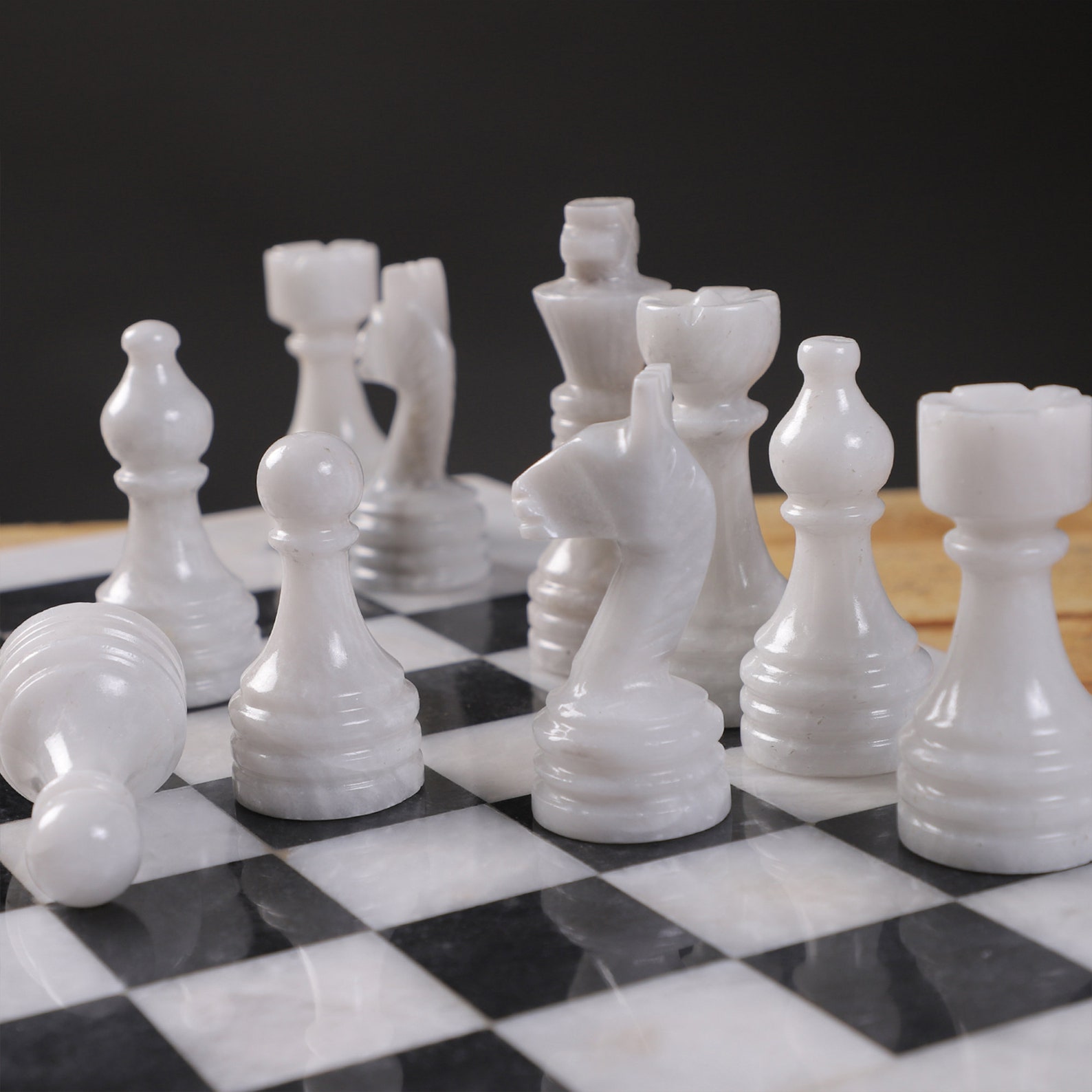 Large Chess Set Handmade Marble Chess Set Luxury Gifts Gifts for Him ...