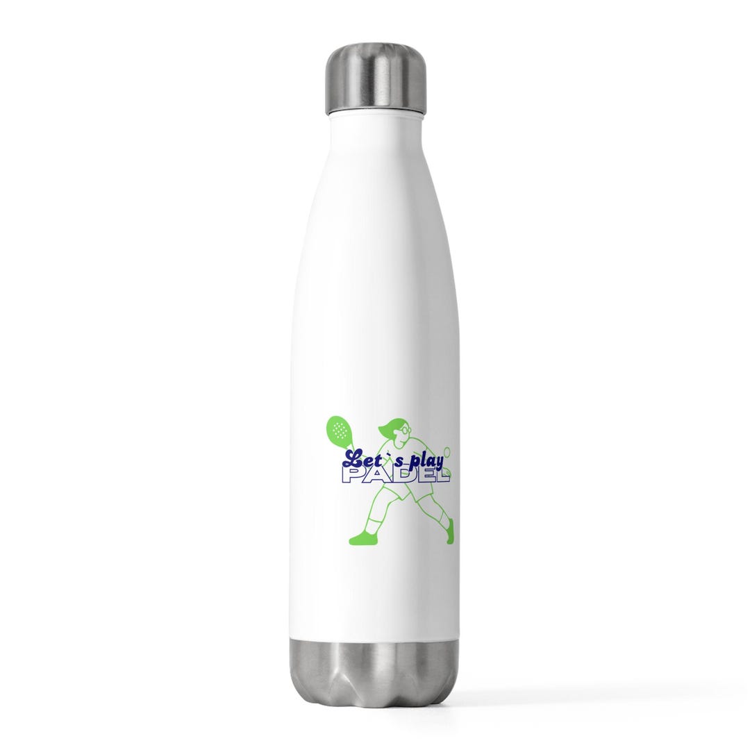 Padel Water Bottle: A Sporty and Stylish Stainless Steel Water Bottle ...