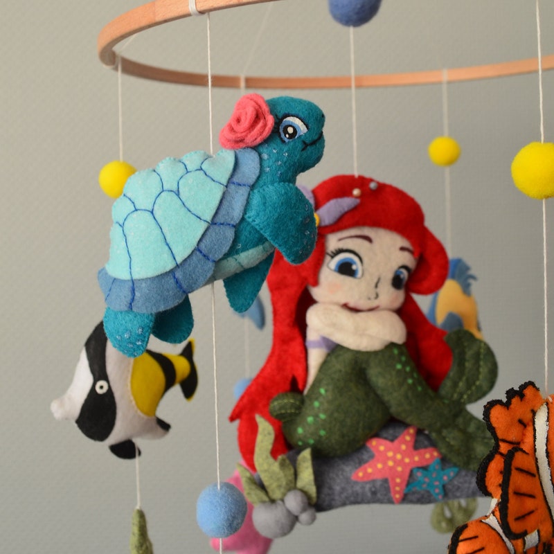 Mermaid Baby Mobile - Etsy
