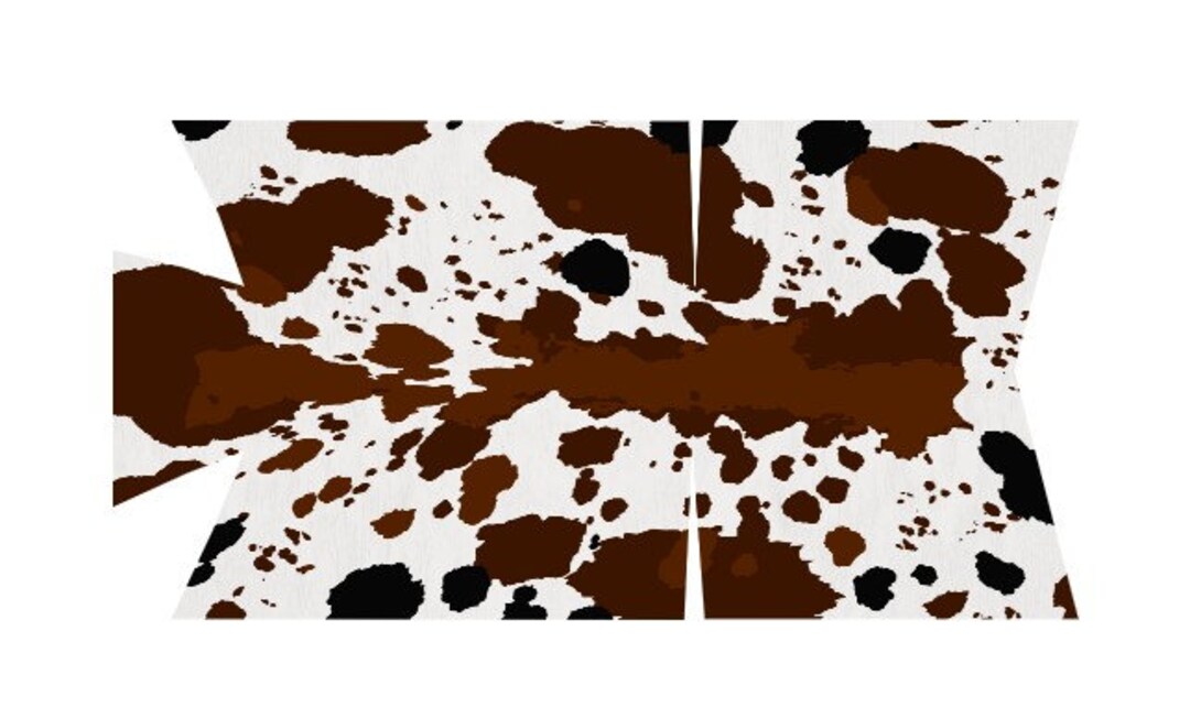 Cow Print Stapler Wrap Template - Etsy