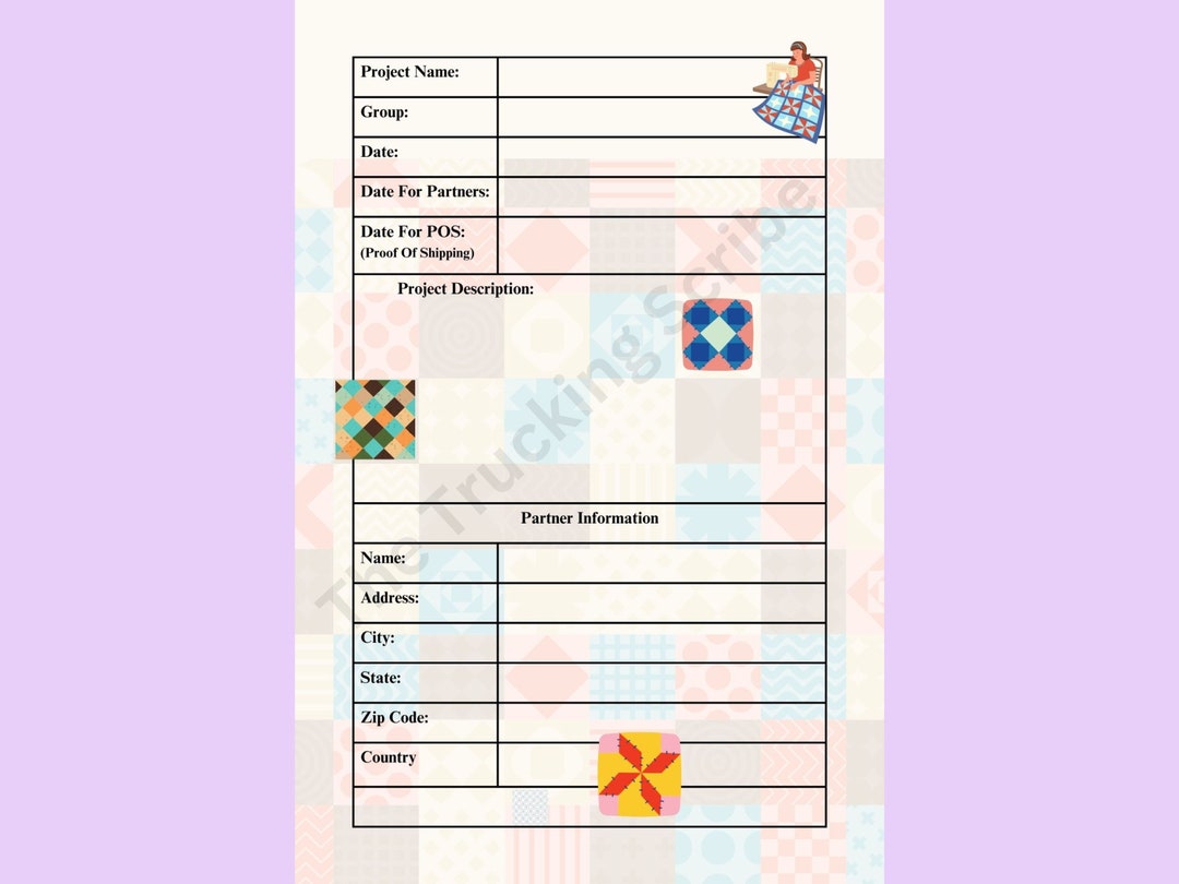 Happy Mail Swap Tracker Digital Download, Record Keeper, Swap Log - Etsy