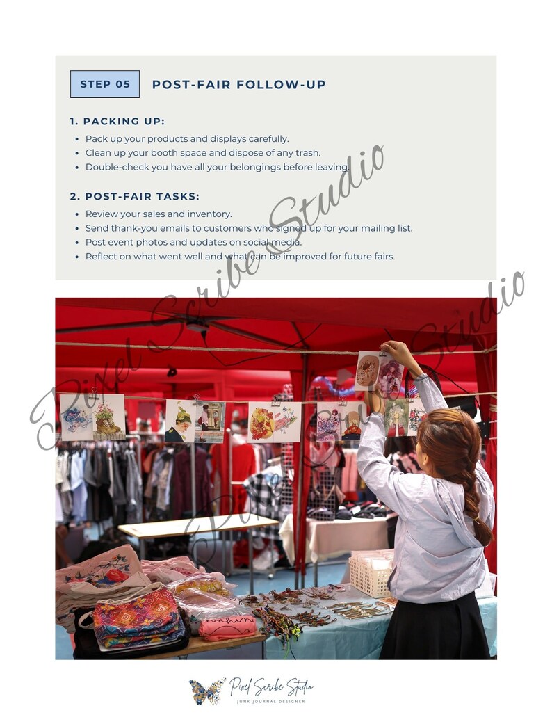 Craft Fair Checklist is a Must-have for Organizing Your Craft Fair ...