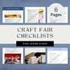 Craft Fair Checklist is a Must-have for Organizing Your Craft Fair ...