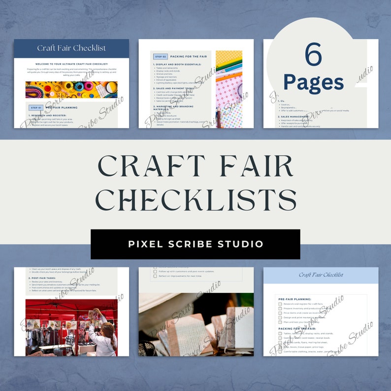 Craft Fair Checklist is a Must-have for Organizing Your Craft Fair ...