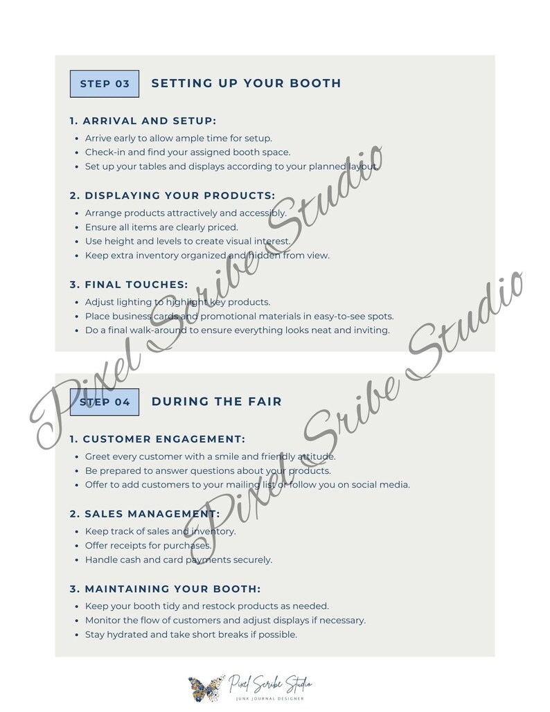 Craft Fair Checklist is a Must-have for Organizing Your Craft Fair ...