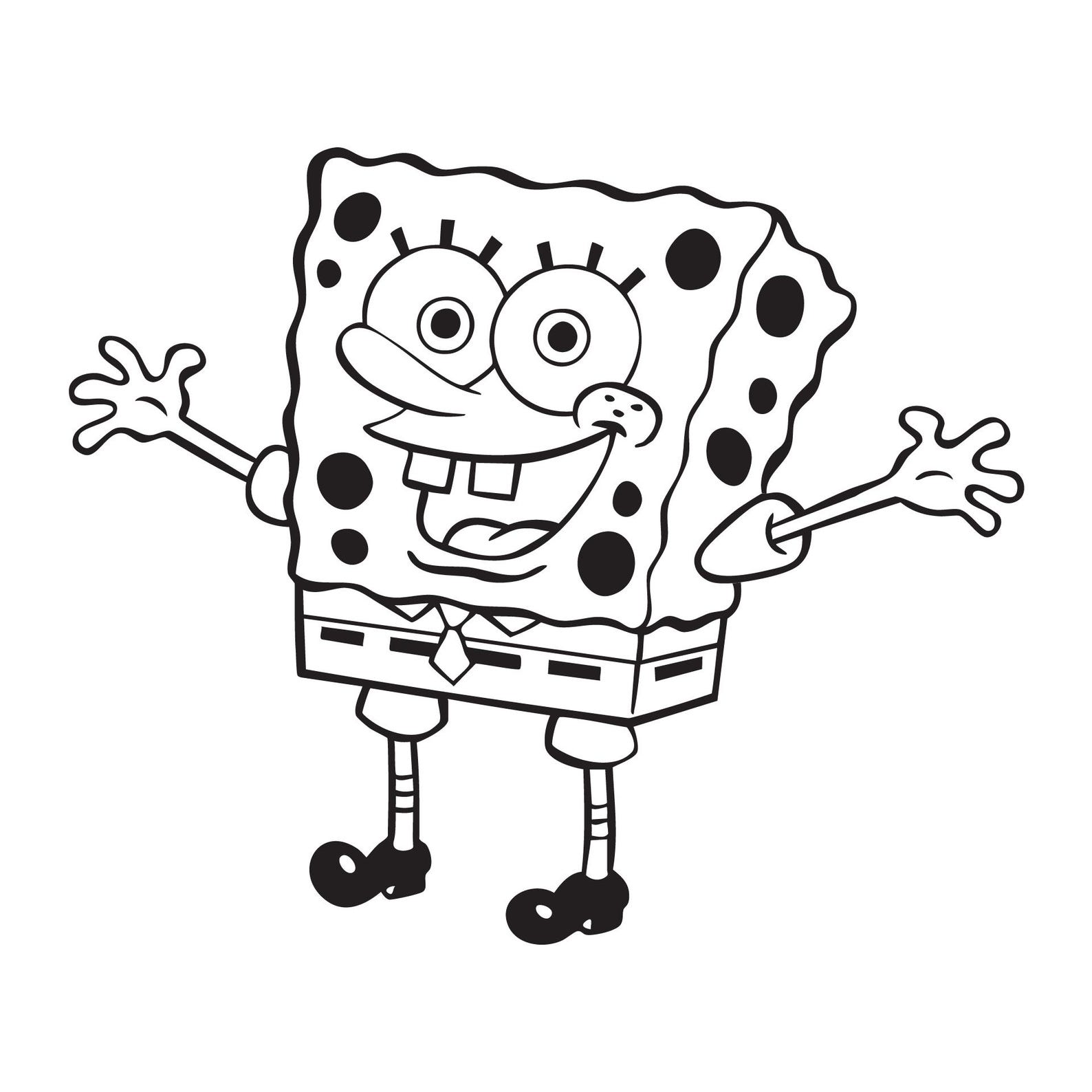 Spongebob Squarepants Decal - Etsy