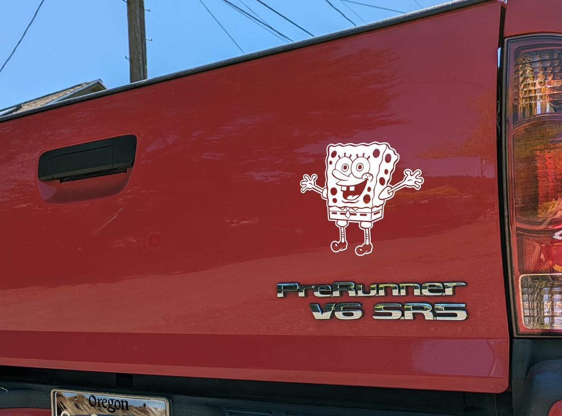 Spongebob Squarepants Decal - Etsy