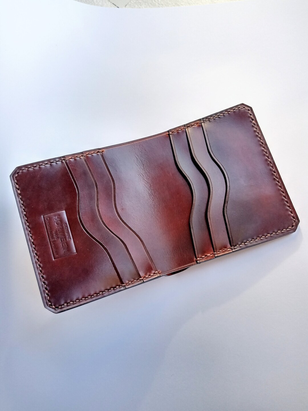 Slim Wallet Horween Chromexcel Leather - Etsy