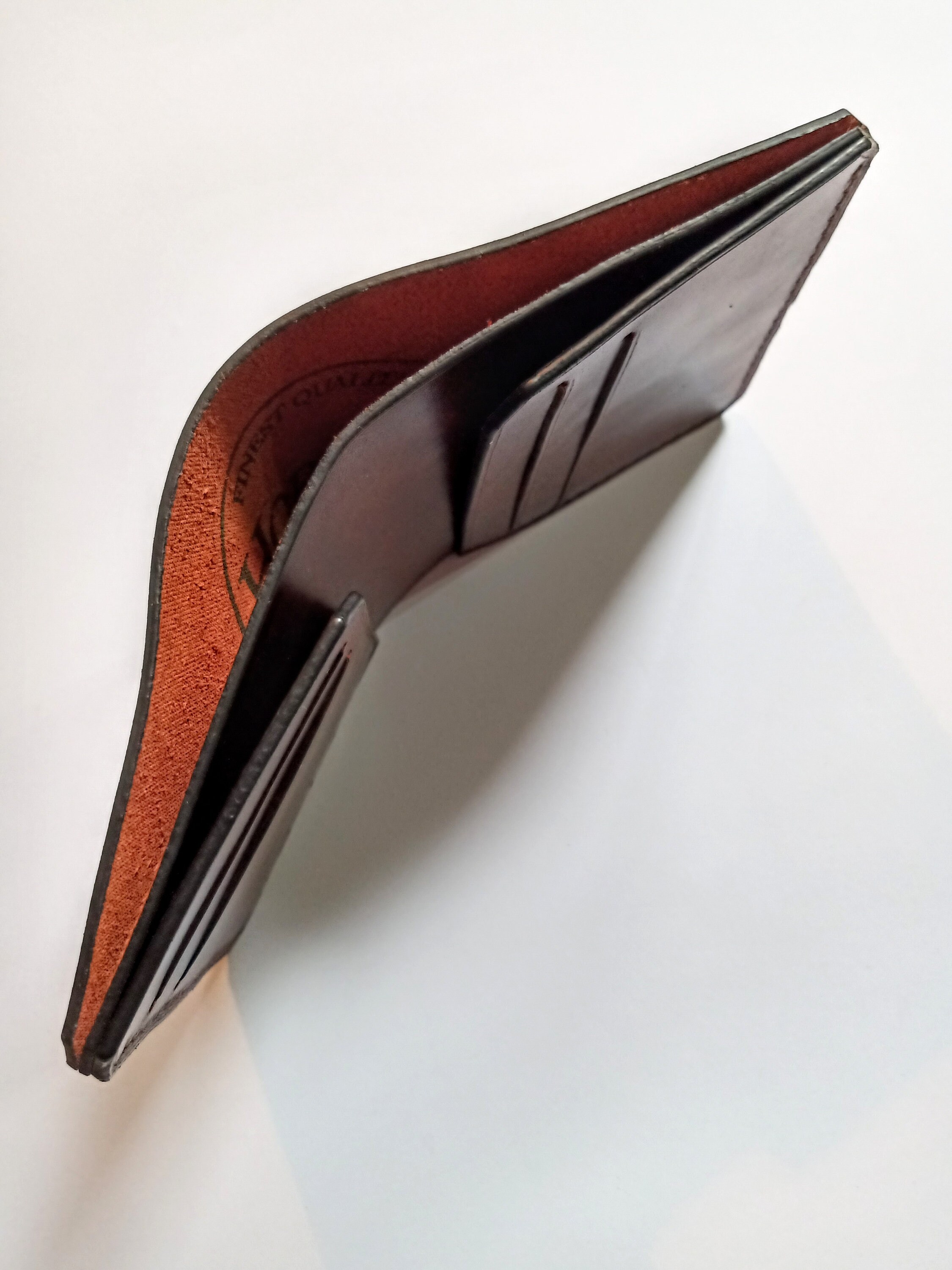 Full Grain Cards Wallet, Bi-fold Wallet for Cards and Bills, Horween ...
