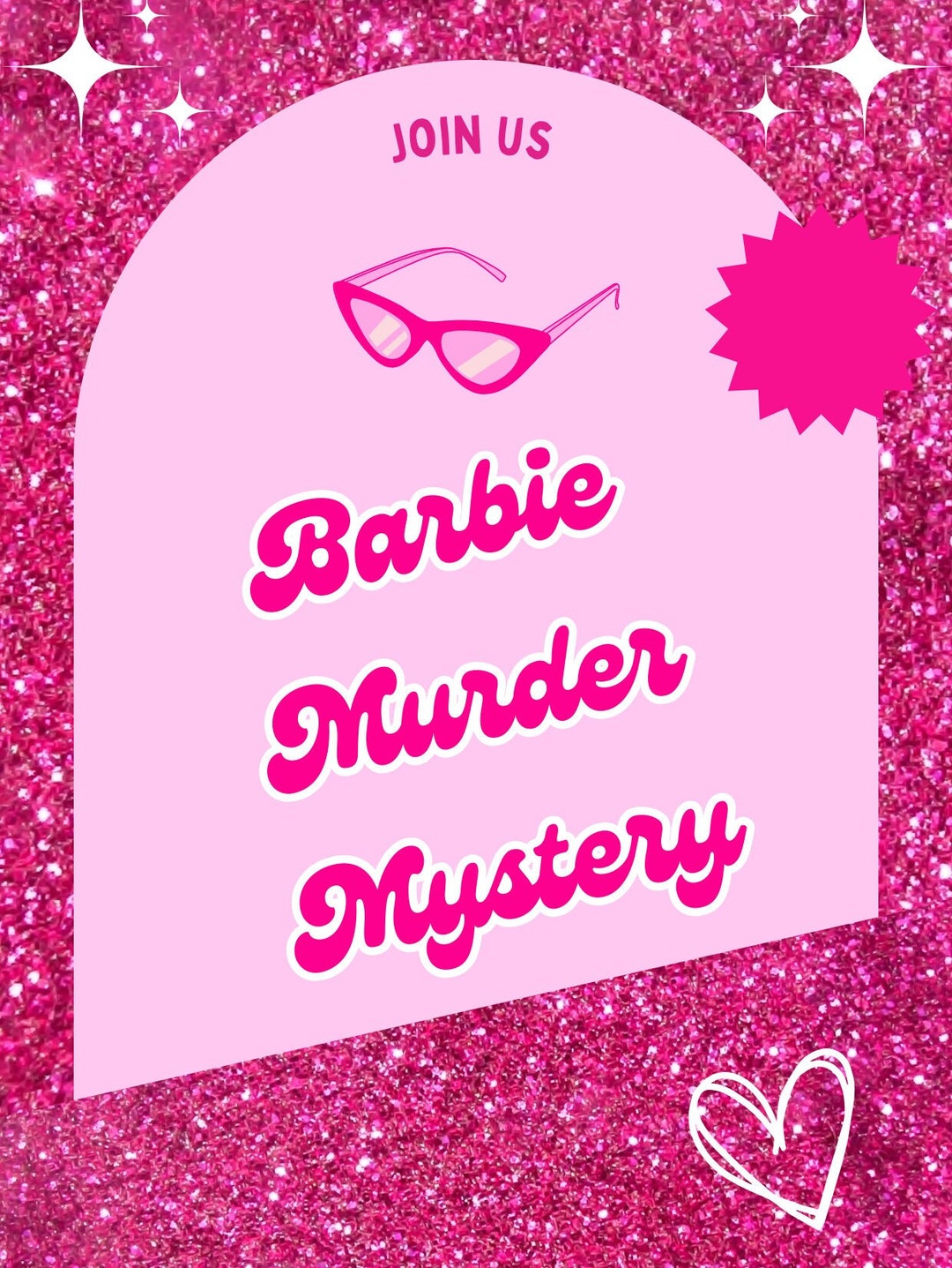 Barbie Murder Mystery 10 or 15 Characters - Etsy