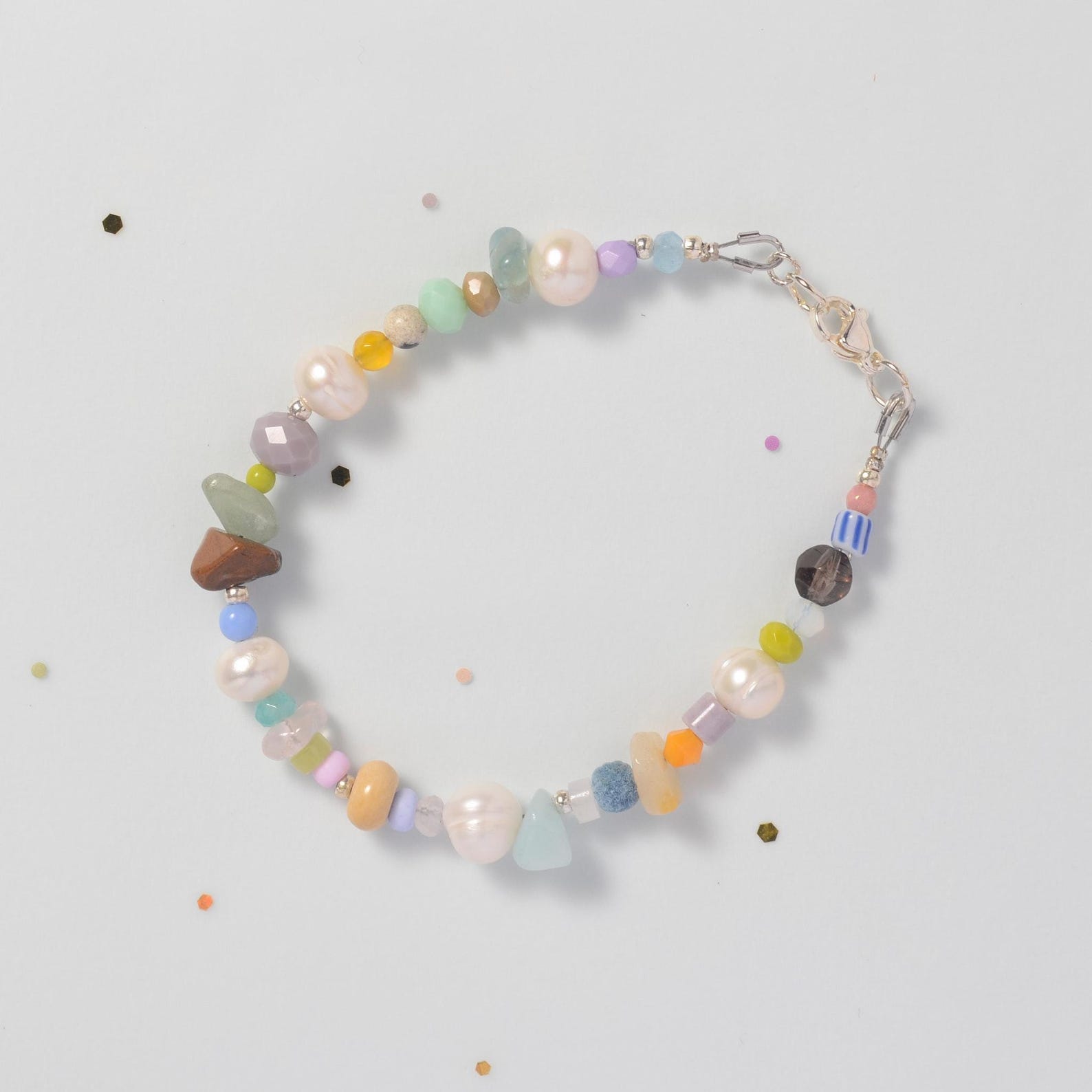 Colorful Bracelet Stack, Multicolored Bracelet, Bold Summer Colors ...