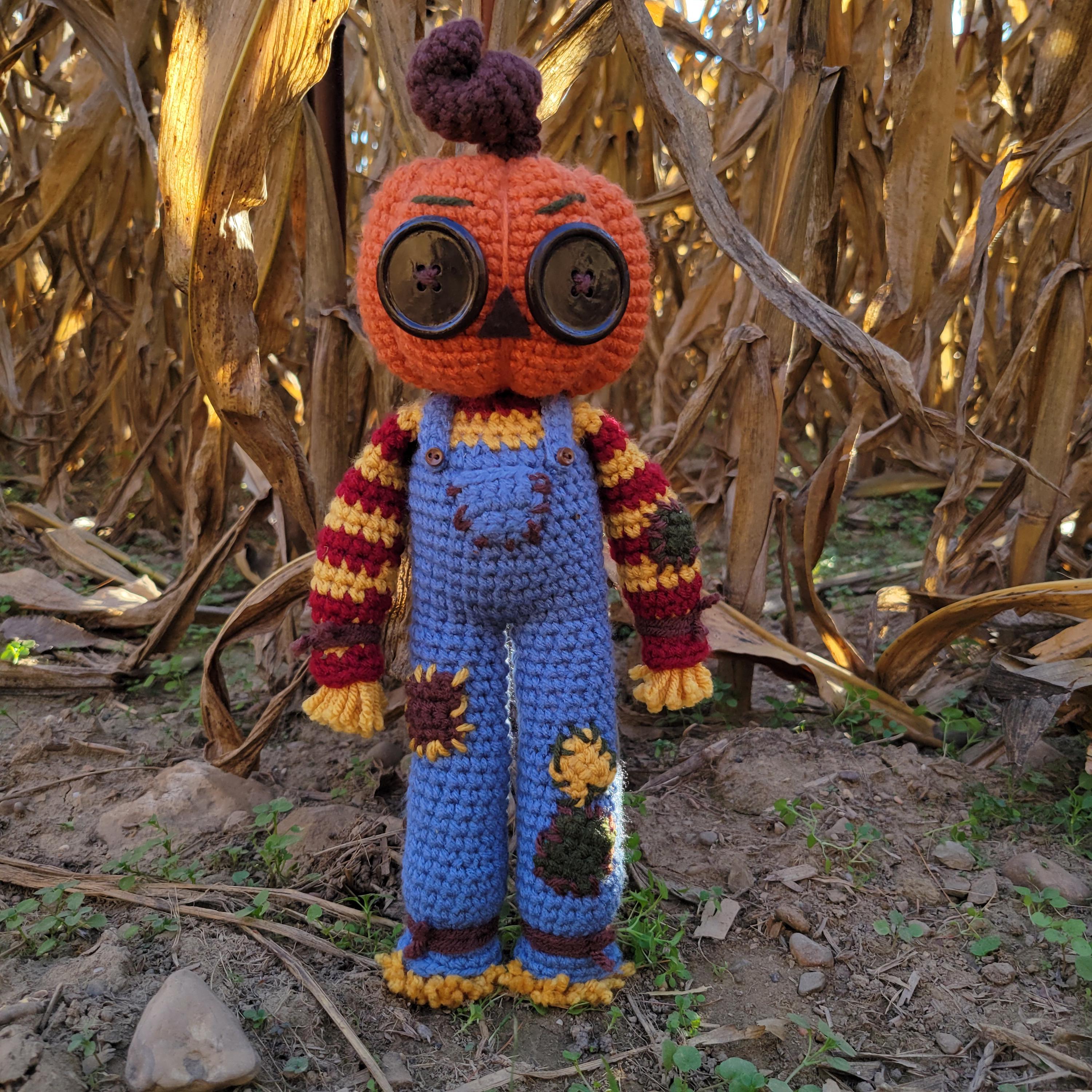 Scarecrow Doll Crochet Pattern - Etsy