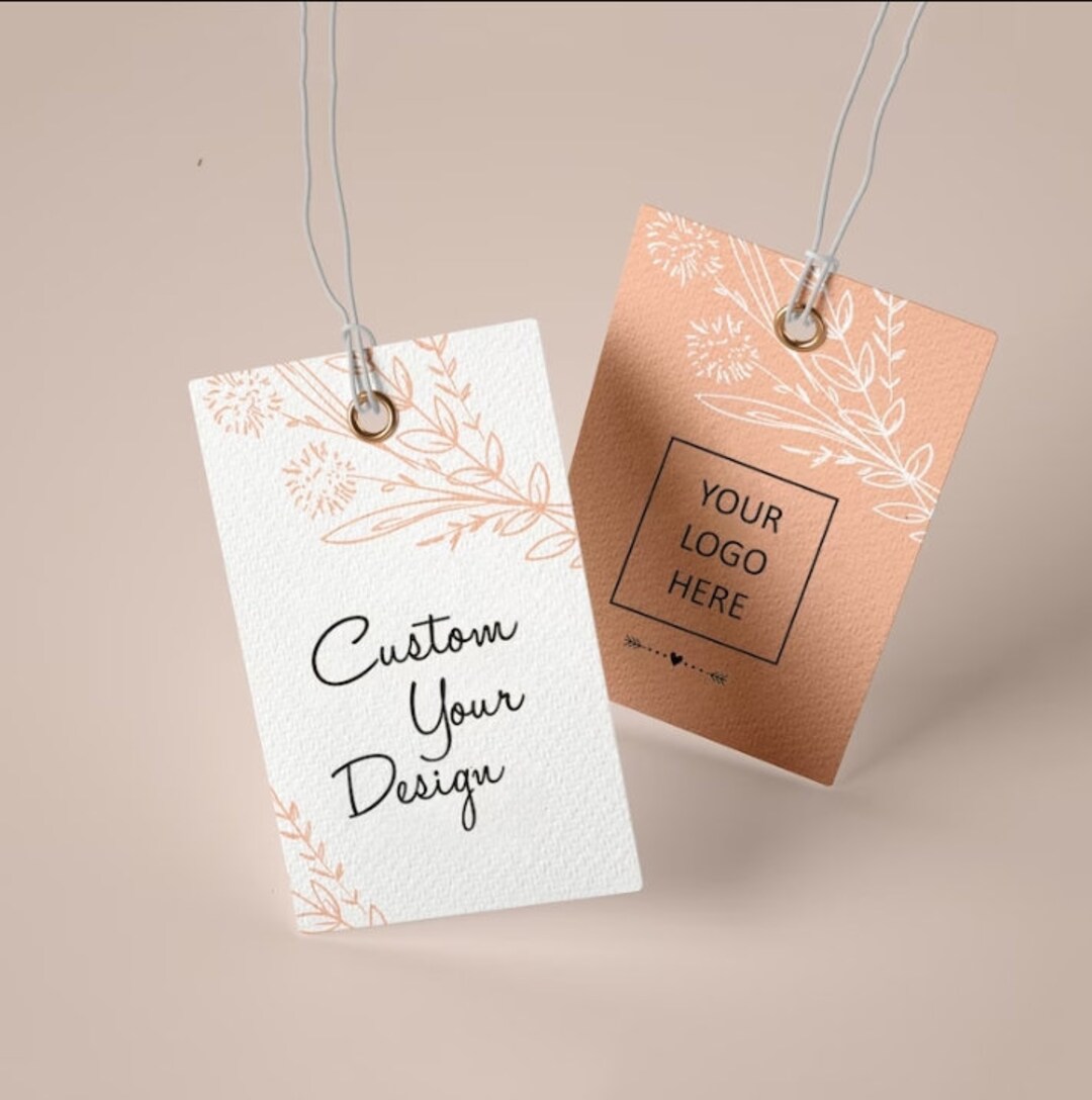 Custom High Quality (thickness 500 GSM) Heavy Duty Hang Tags With ...