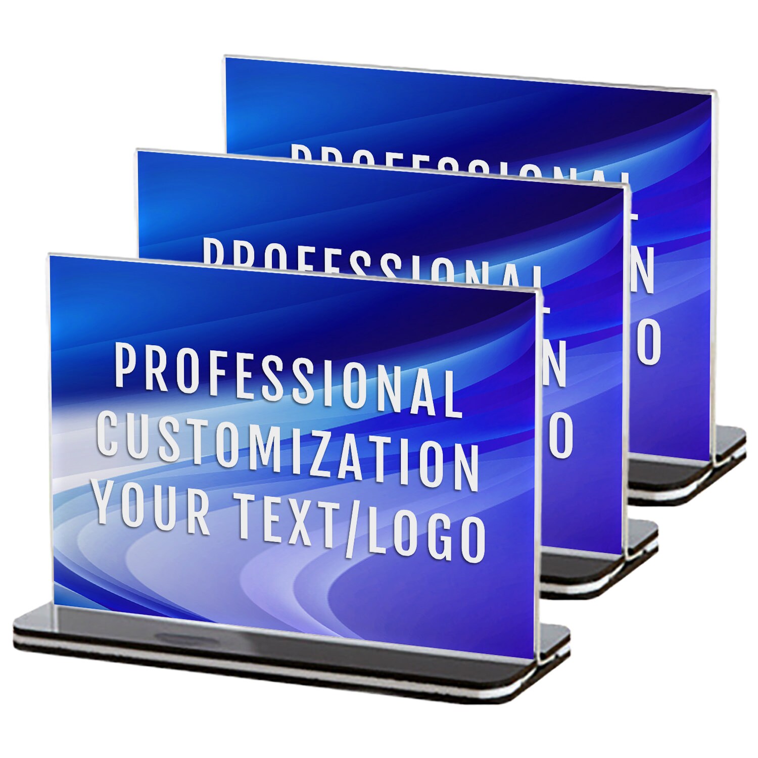 Vertical-horizontal Acrylic Sign Holders Acrylic Sign Stand Cover ...