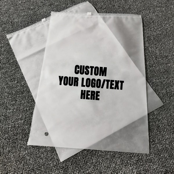 Frosted Poly Bag - Etsy