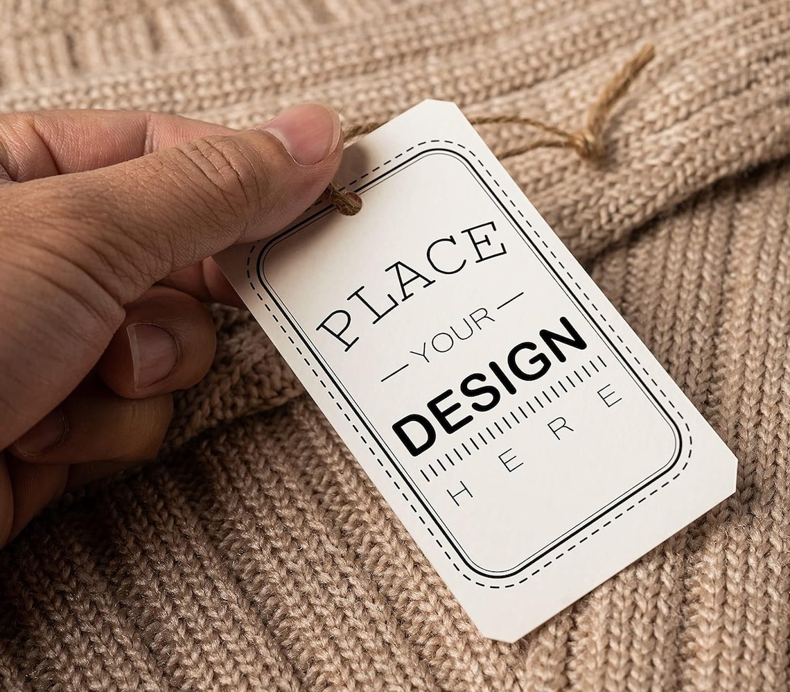 Custom Order Premium Hang Tags With Ribbon Attached Sturdy - Etsy