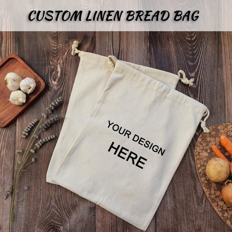 Linen Bread Bag - Etsy