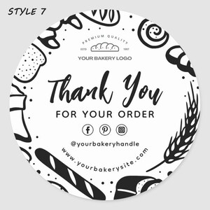 Personalized Frosted Clear Cookie Bag and Stickers With Your Design ...