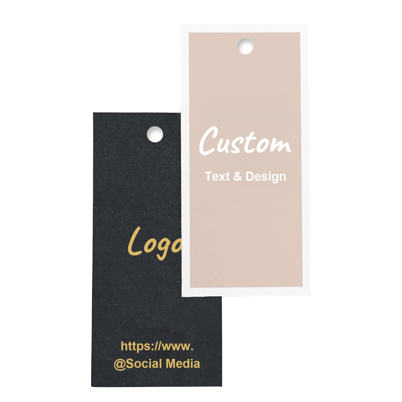 Custom Order Premium Hang Tags With Ribbon Attached Sturdy - Etsy