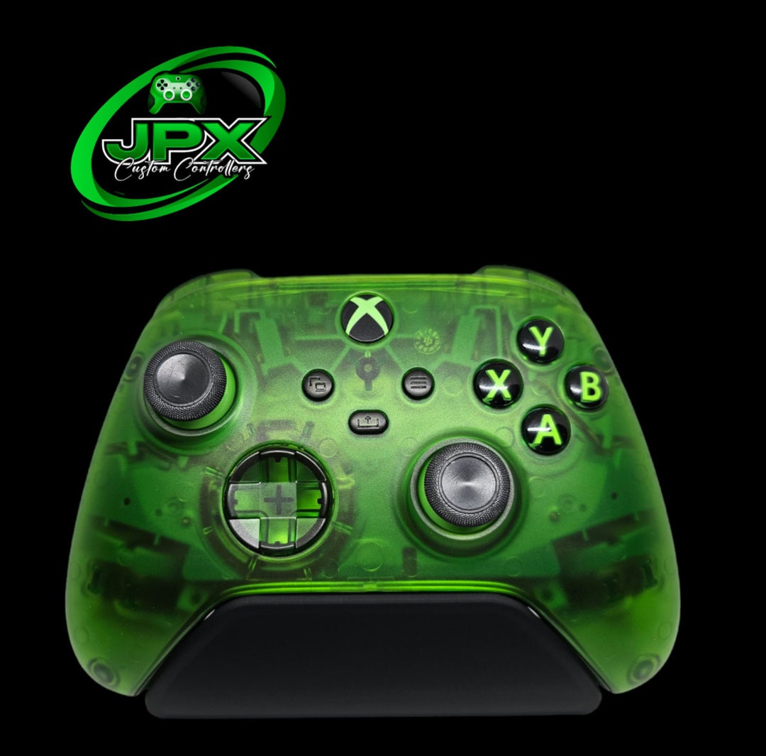 Transparent Green Halo Original Xbox Inspired Custom Xbox One X/S ...