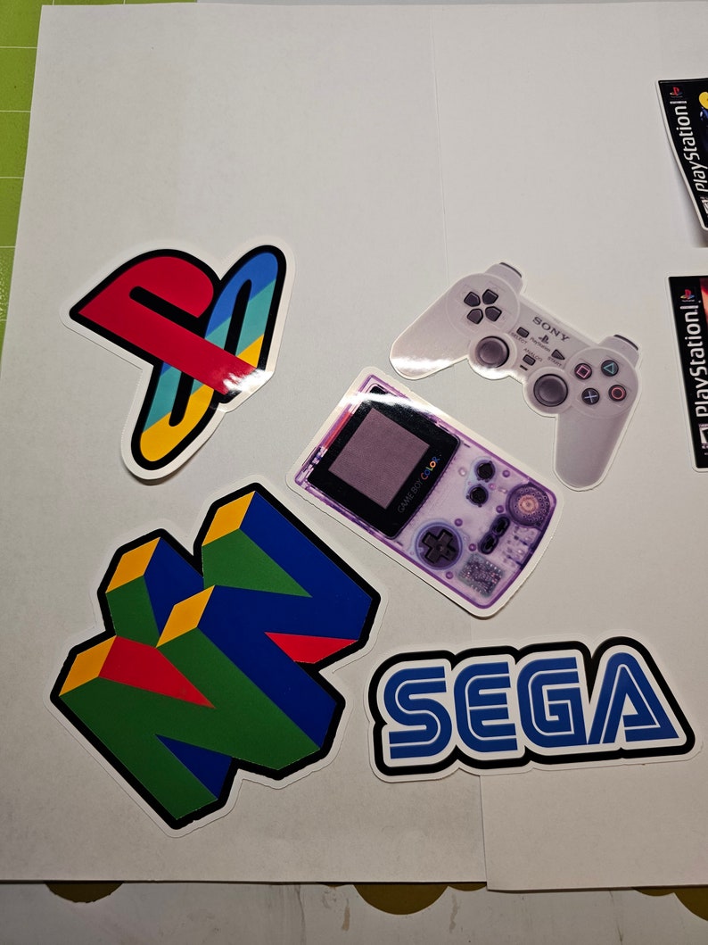 90s Gaming Nostalgia Sticker Pack - Etsy