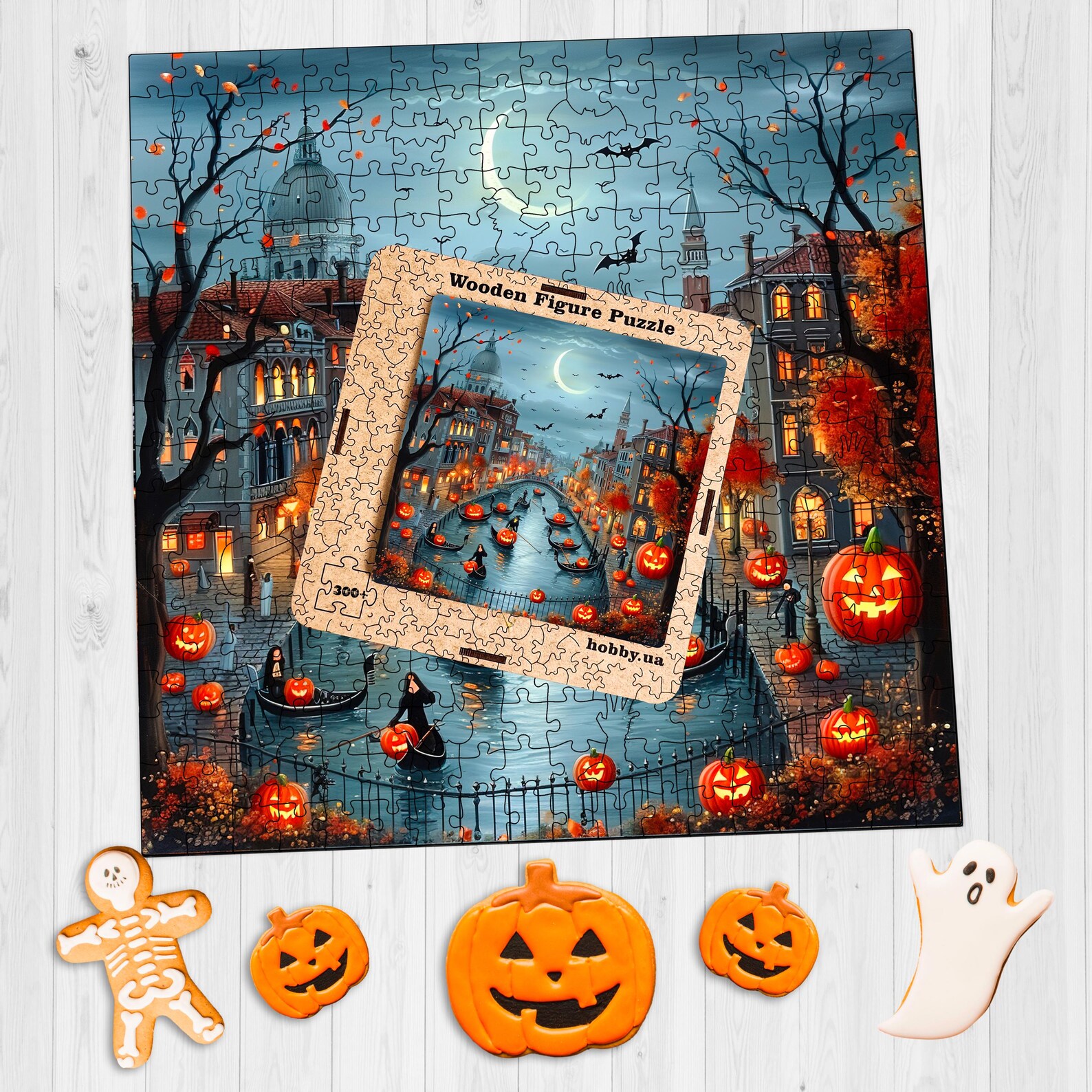 300 Piece Scary Jigsaw Puzzle, Custom Puzzles for Adults, Difficult ...