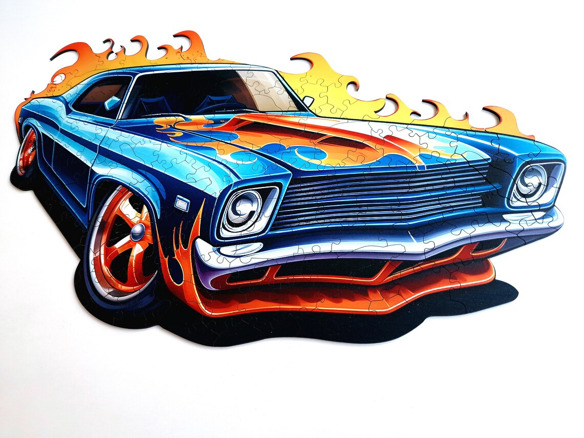 Custom Wooden Jigsaw Puzzles, Twisty Car Puzzle Meditation Games for ...