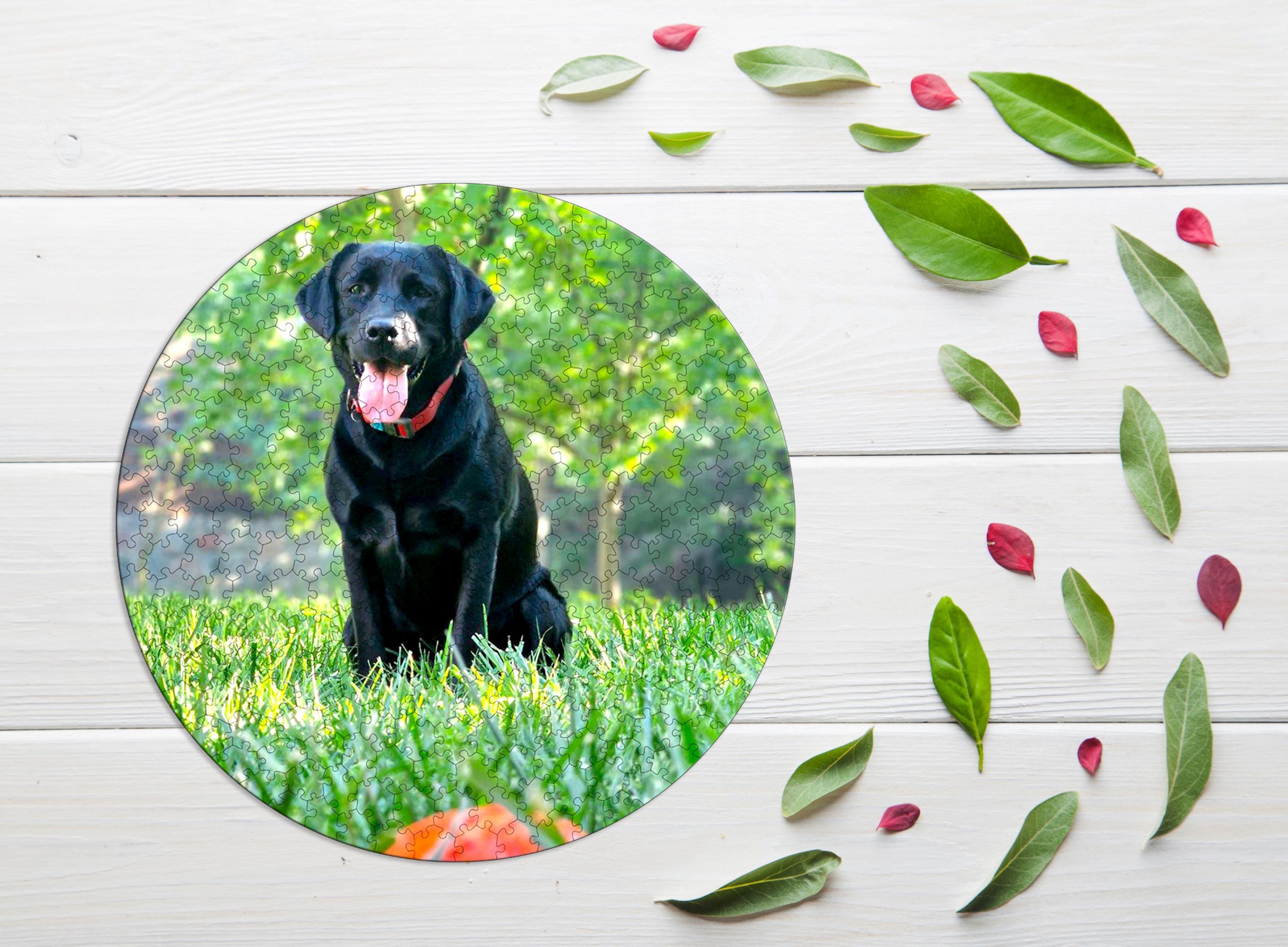 Custom Round Jigsaw Puzzle From Photo, Wooden Personalized Picture ...