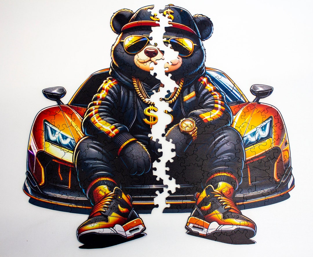Fractal Colorful Jigsaw Puzzles, Unique Wooden Dexterity Puzzles and ...