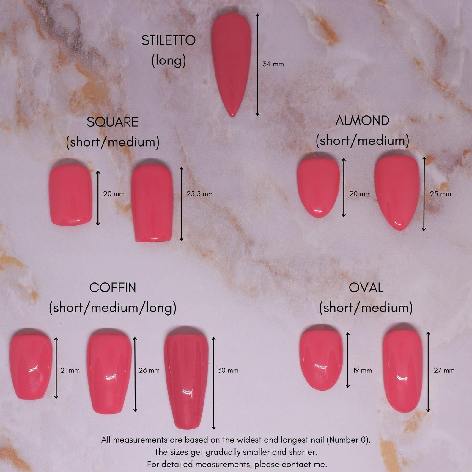 Handmade Pastel Ghost Press on Nails: Glow in the Dark Halloween False ...
