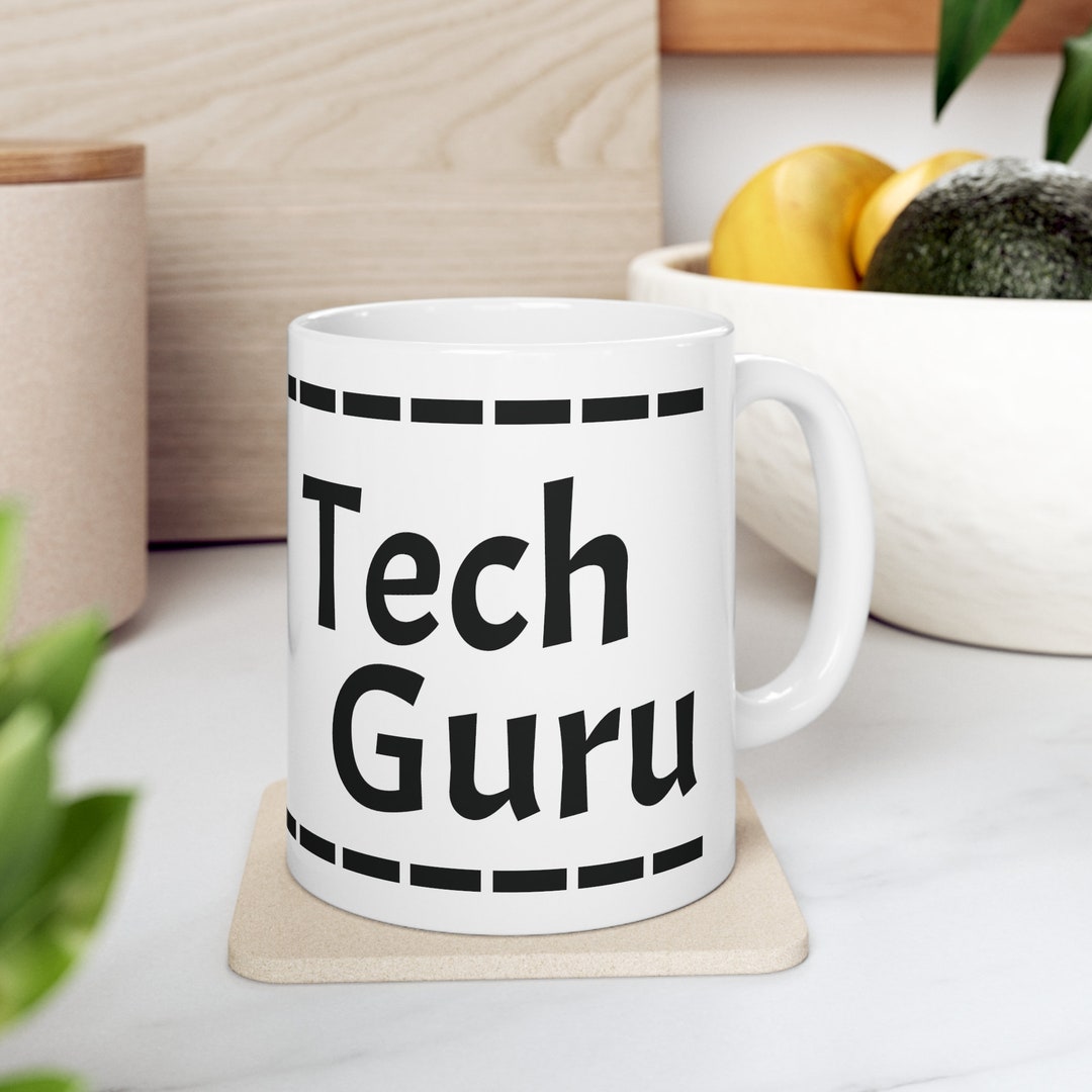 Tech Support "tech Guru" Ceramic Coffee Mug - Perfect for Tech ...
