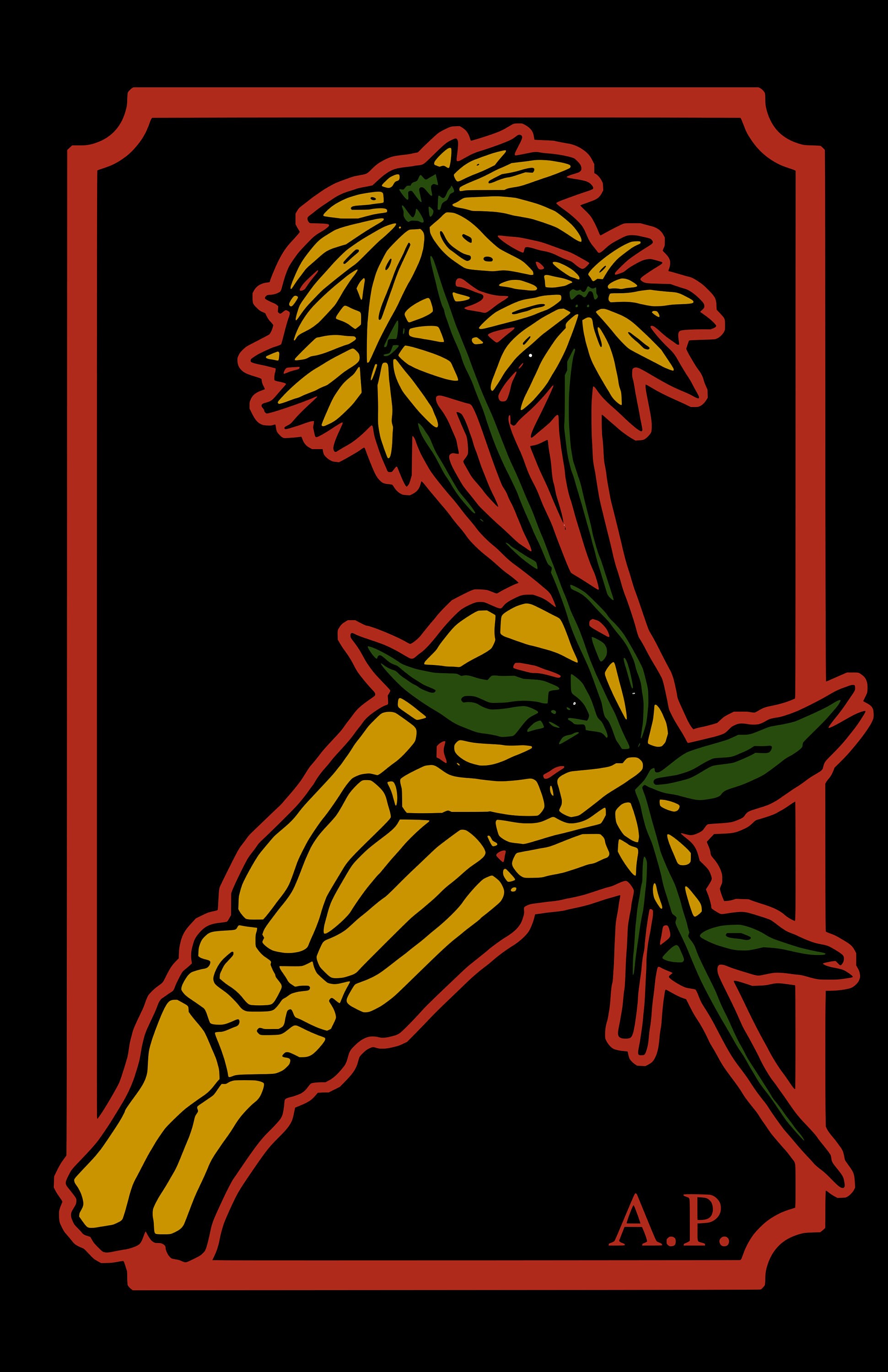 Skelly Susan Tee - August Press Hand Screenprinted Waterbased Original ...