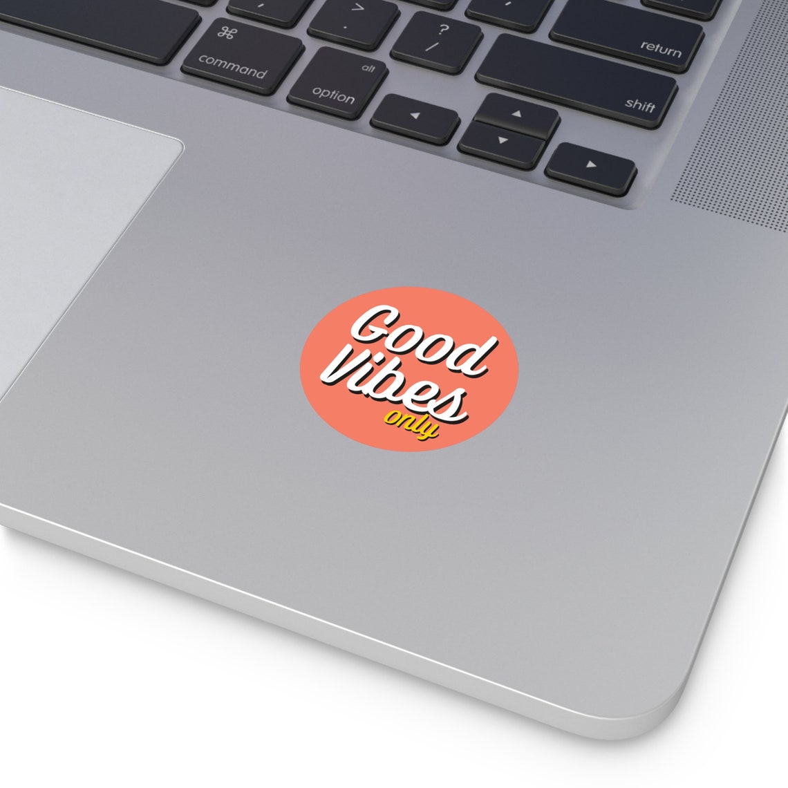 Good Vibes Only Round Vinyl Stickers - Etsy