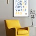 Swedish Alphabet Poster Poster | Scandi Print | Sweden Wall Art ...