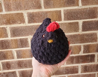 Farm Chicken Amigurumi Crochet Plush Hen - Etsy
