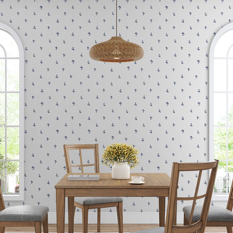 Tiny Print Wallpaper - Etsy