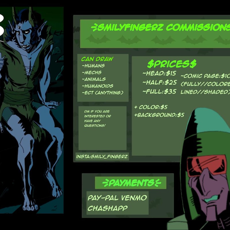 Furry Art Commission - Etsy