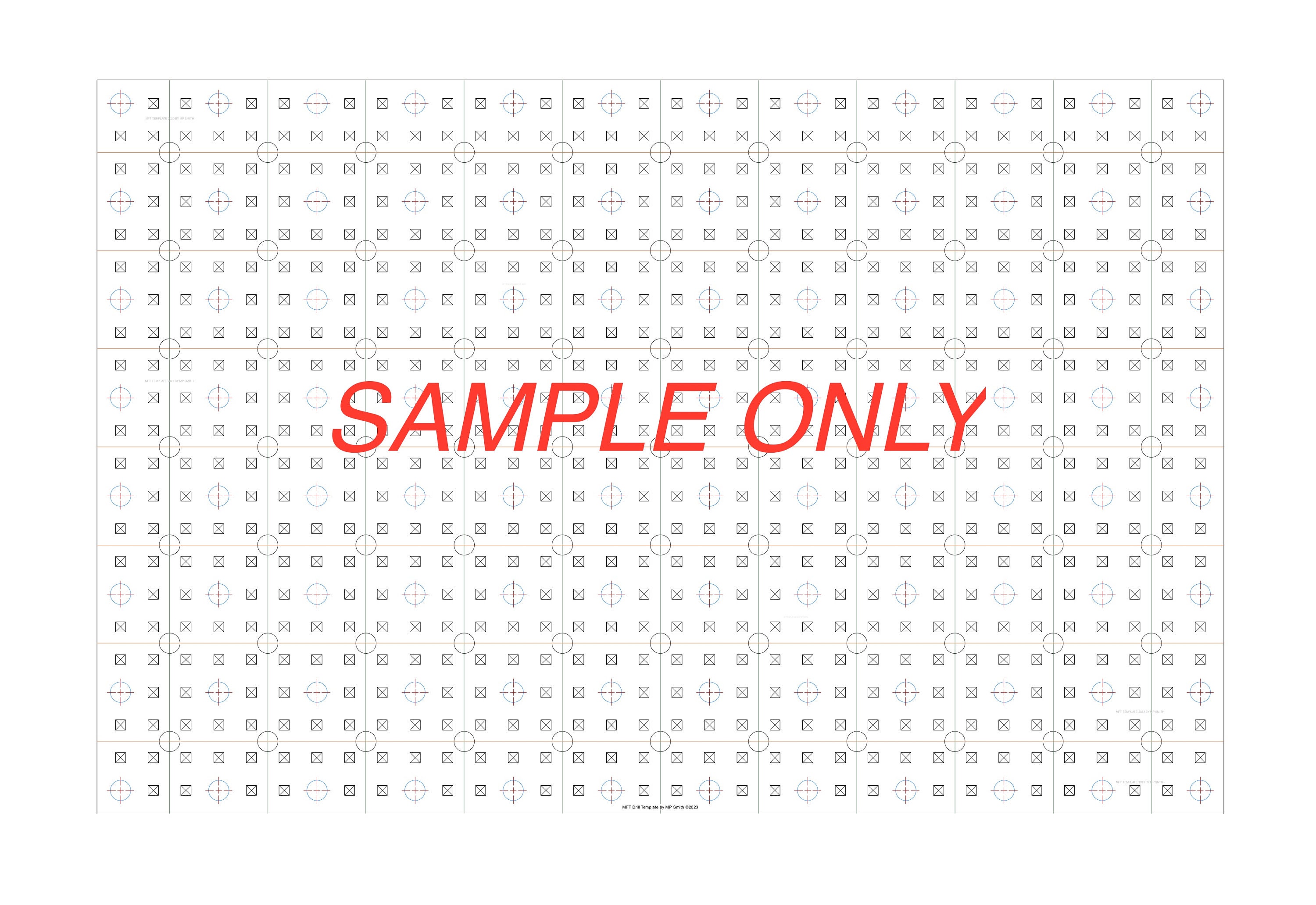 MFT Worktop Drilling Template - Digital PDF Download - Etsy