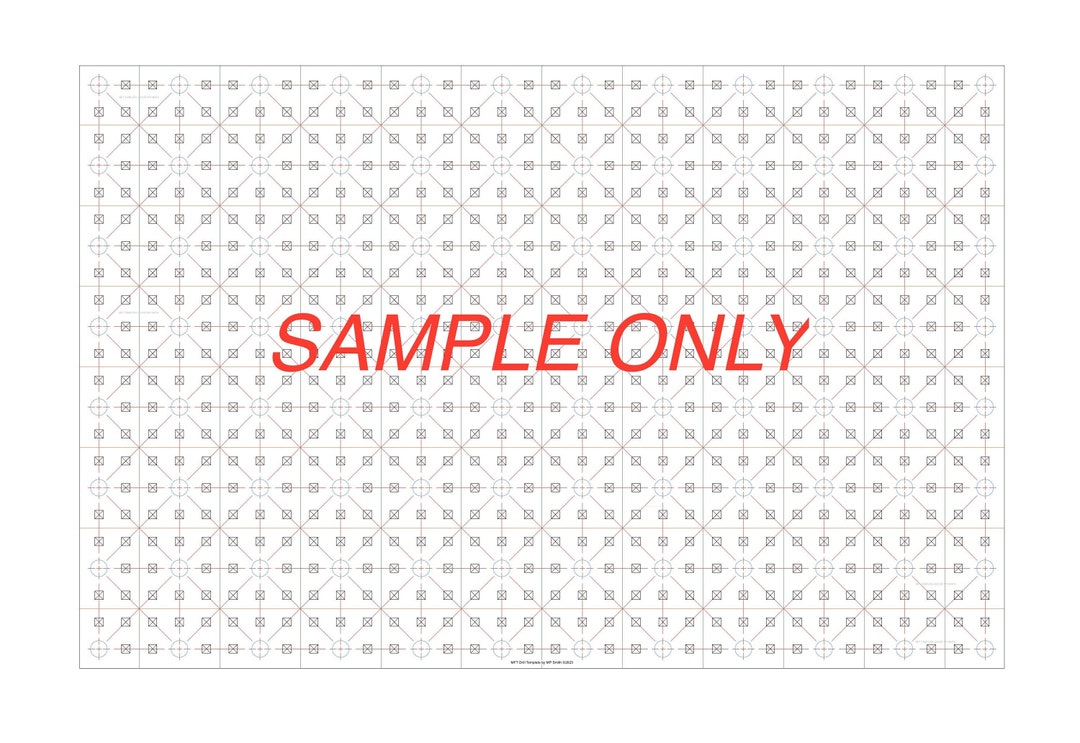 MFT Worktop Drilling Template - Digital PDF Download - Etsy