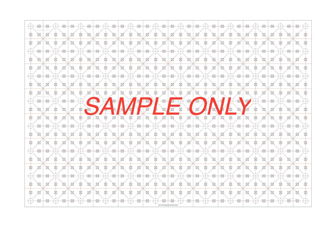 MFT Worktop Drilling Template Digital Download - Etsy