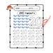 Number Tracing Worksheets: Preschool Handwriting Practice (PDF & PNG ...
