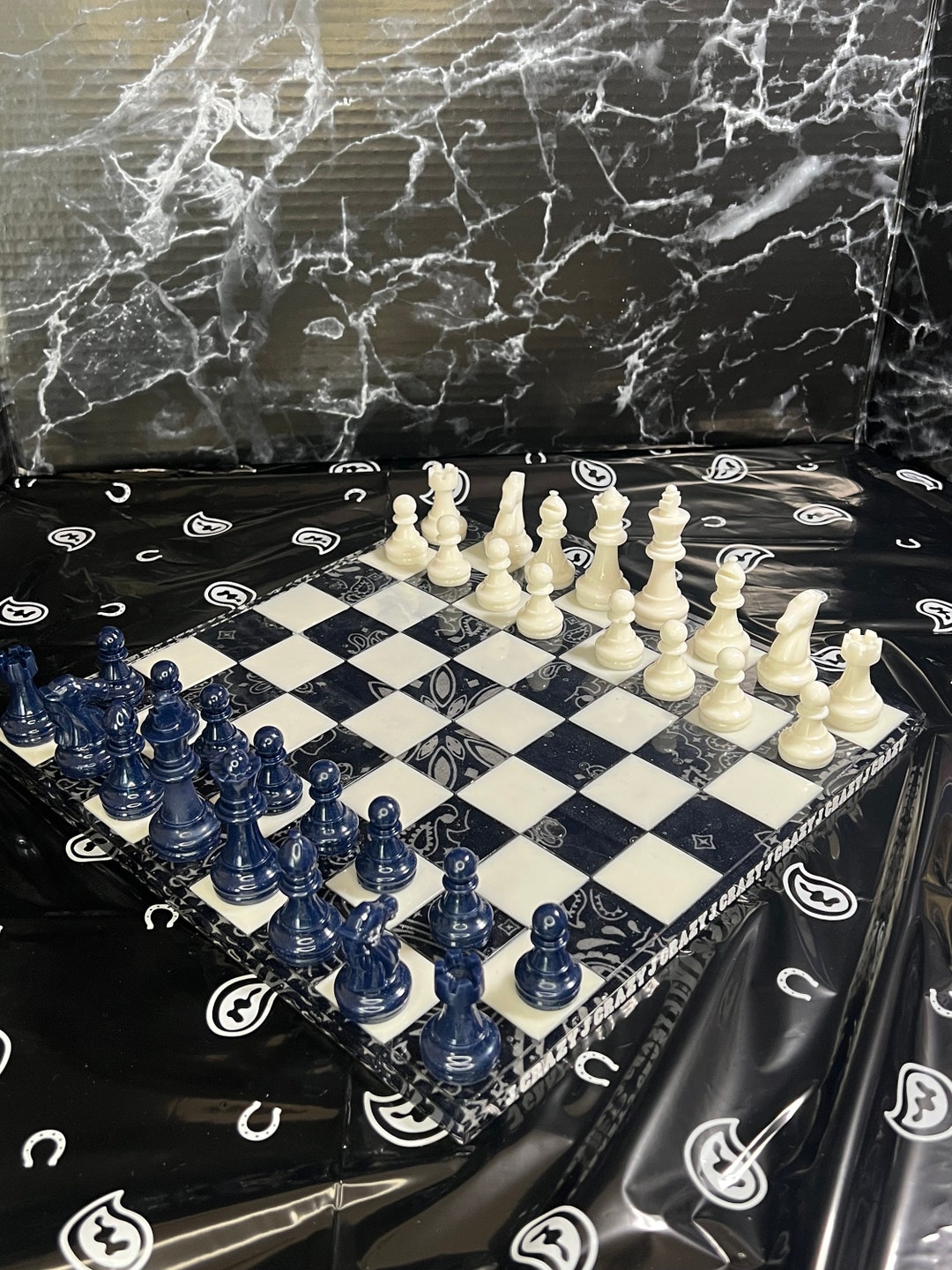 Custom Chess Set - Etsy