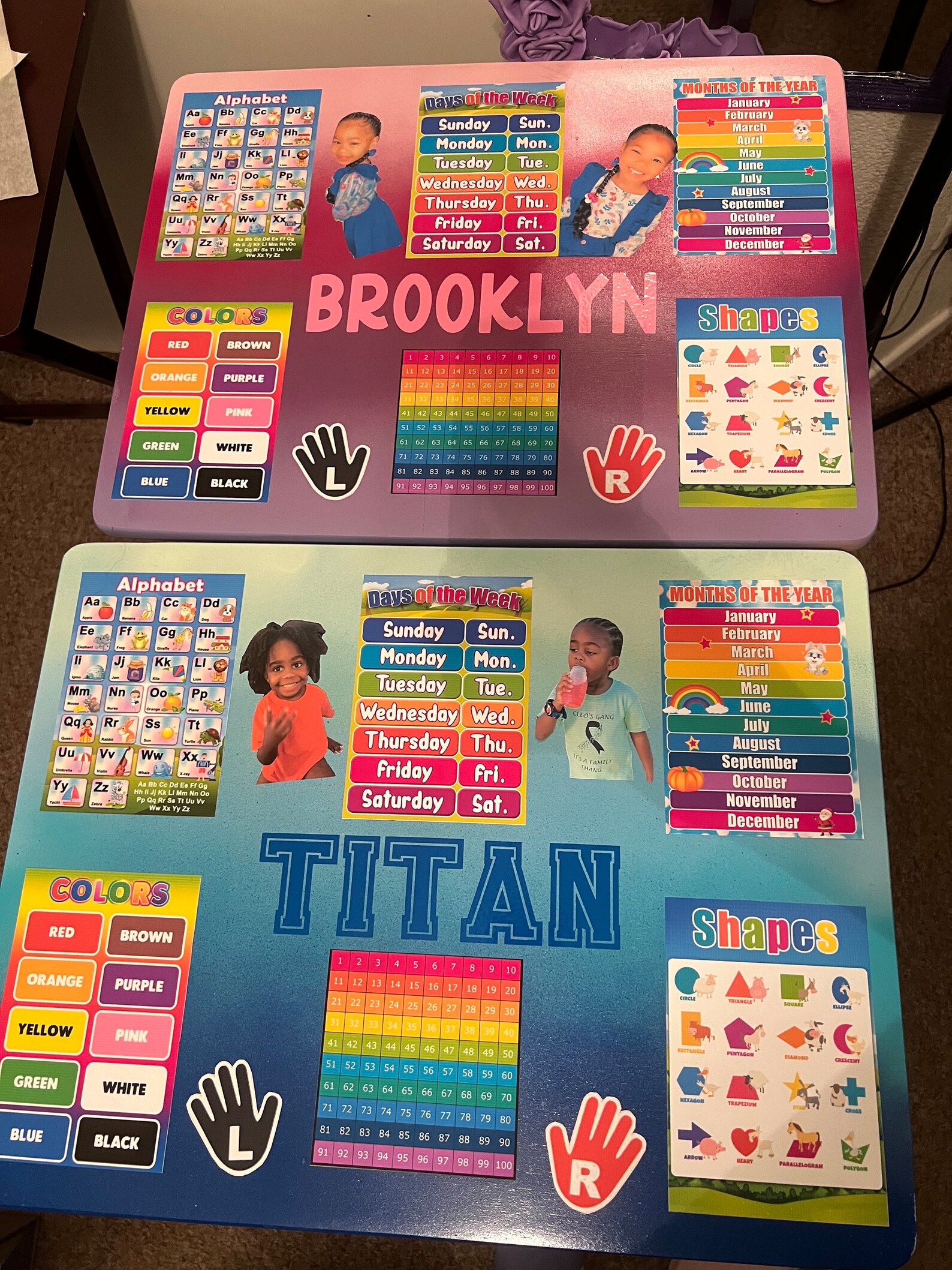 Learning Trays (custom) - Etsy