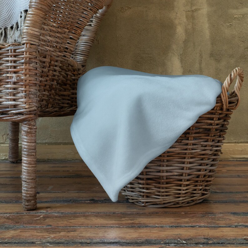 Nimbus Blue Throw Blanket - Chic Blue Gradient Design | Premium Soft ...